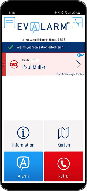 Alarmierungs App | EVALARM | Deutschland